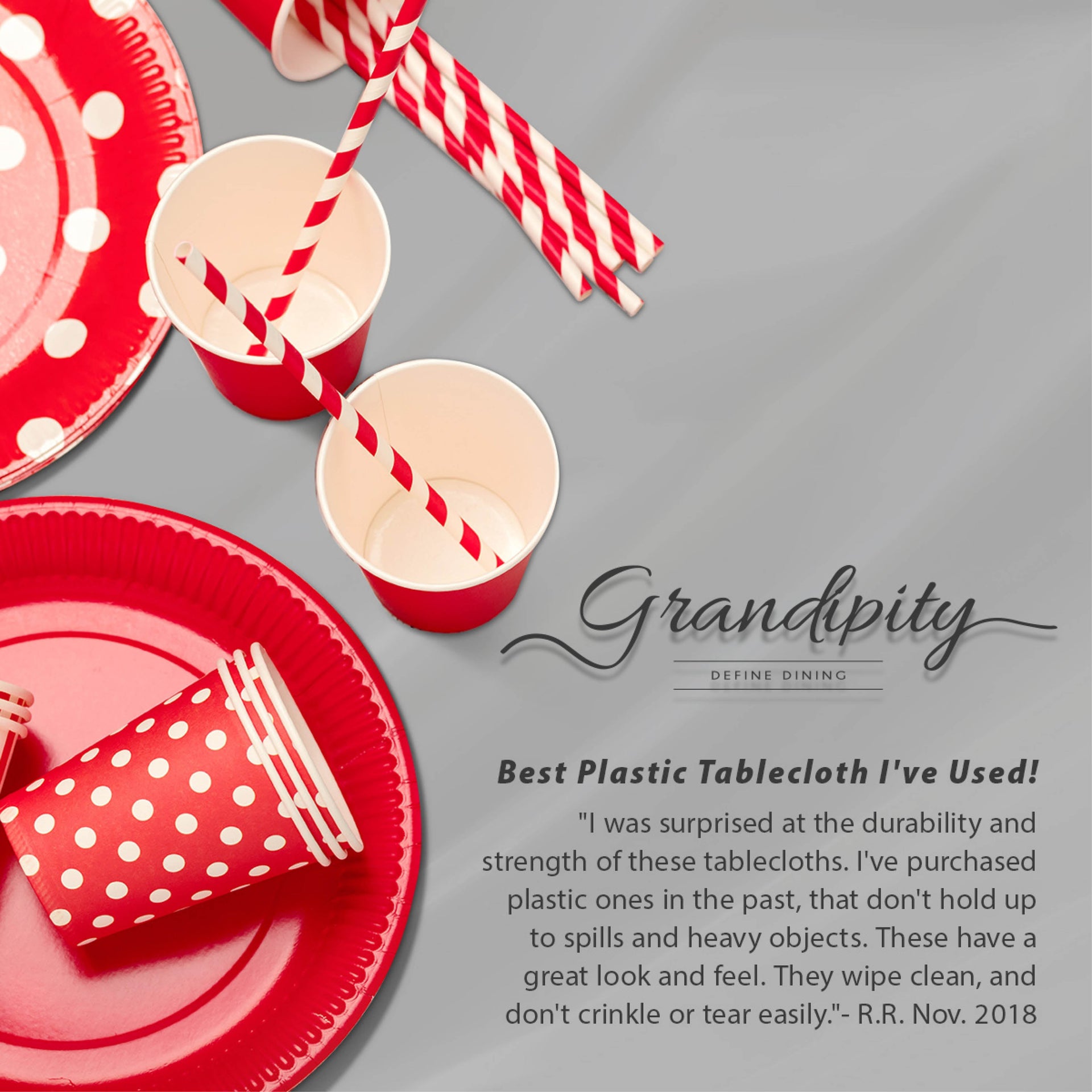 Birthday Premium Disposable Plastic Tablecloth 54 Inch. x 108 Inch ...
